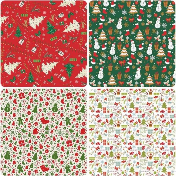 Party Supplies | Christmas Wrapping Paper For Kids Papercraft Snowmen ...